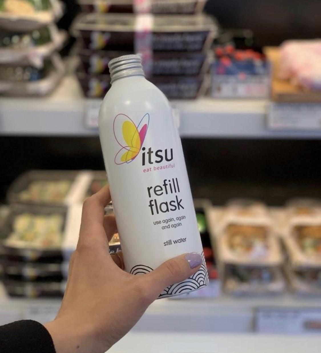 Refill Aluminum Flask and Bottle - 100% recyclable metal packaging