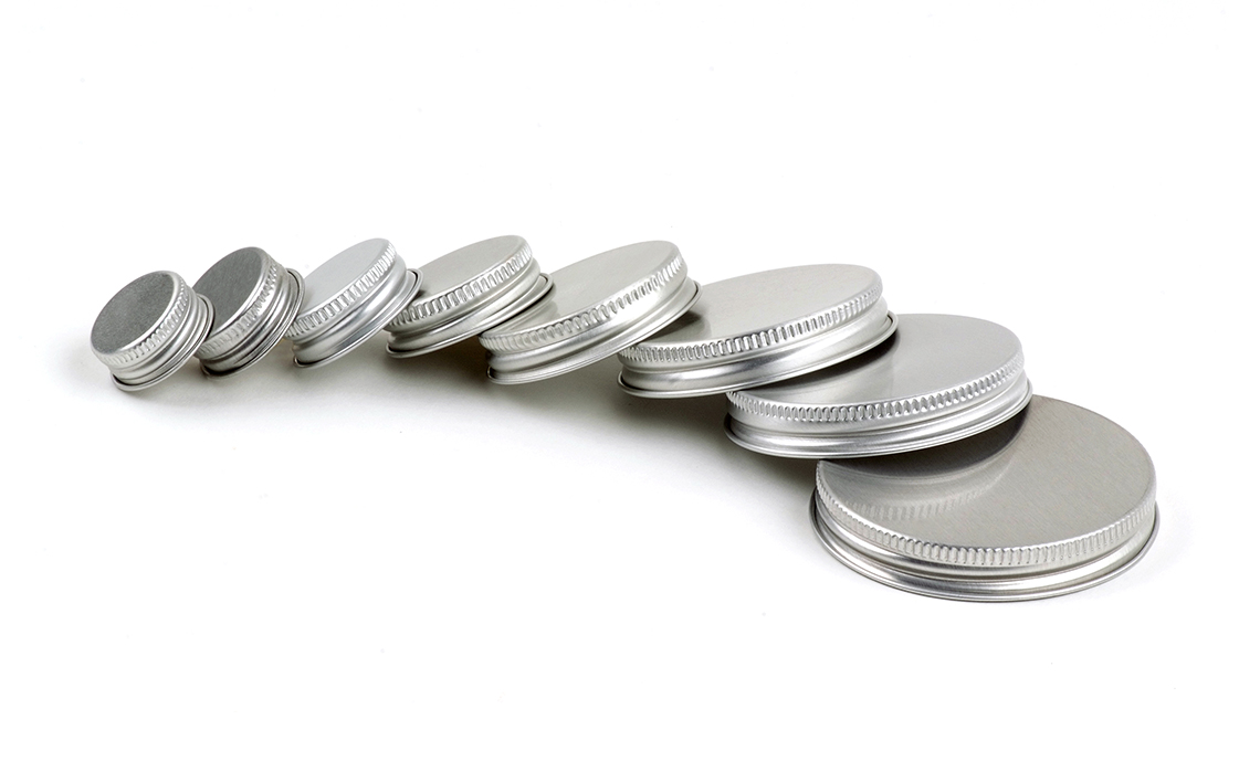 Continuous Thread Aluminum Screw Caps - Tecnocap Metal Closures