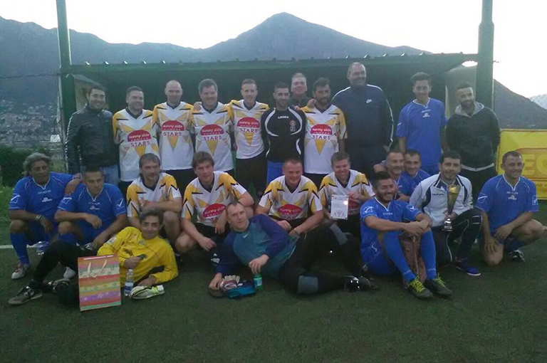 CSR Programme - Tecnocap workers play together in a football league