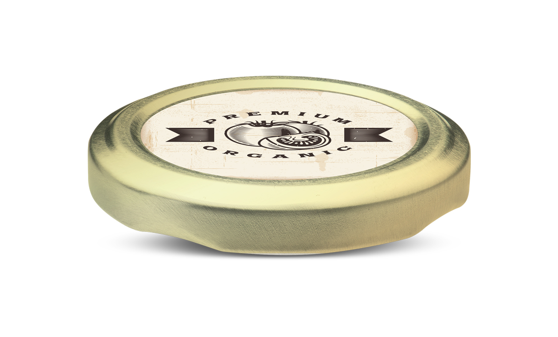 Metal closures for food and beverage - twist off lug closures