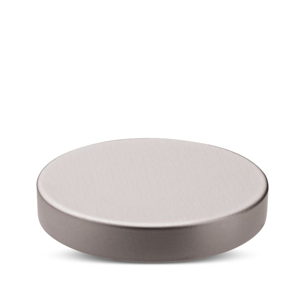 Metal closures for food packaging - lithographed, embossed, perforated