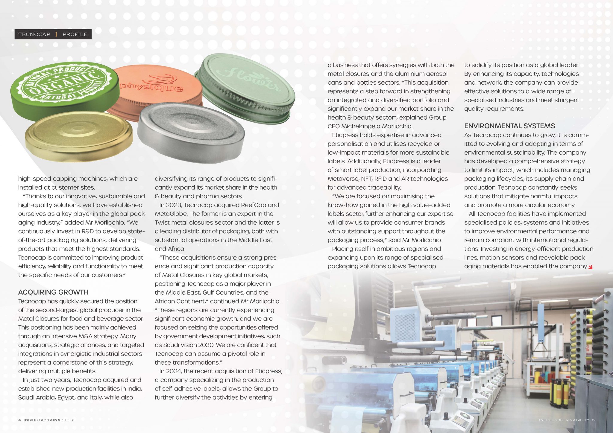 A Sustainable Future: Tecnocap’s Vision and Strategy - Tecnocap Closures