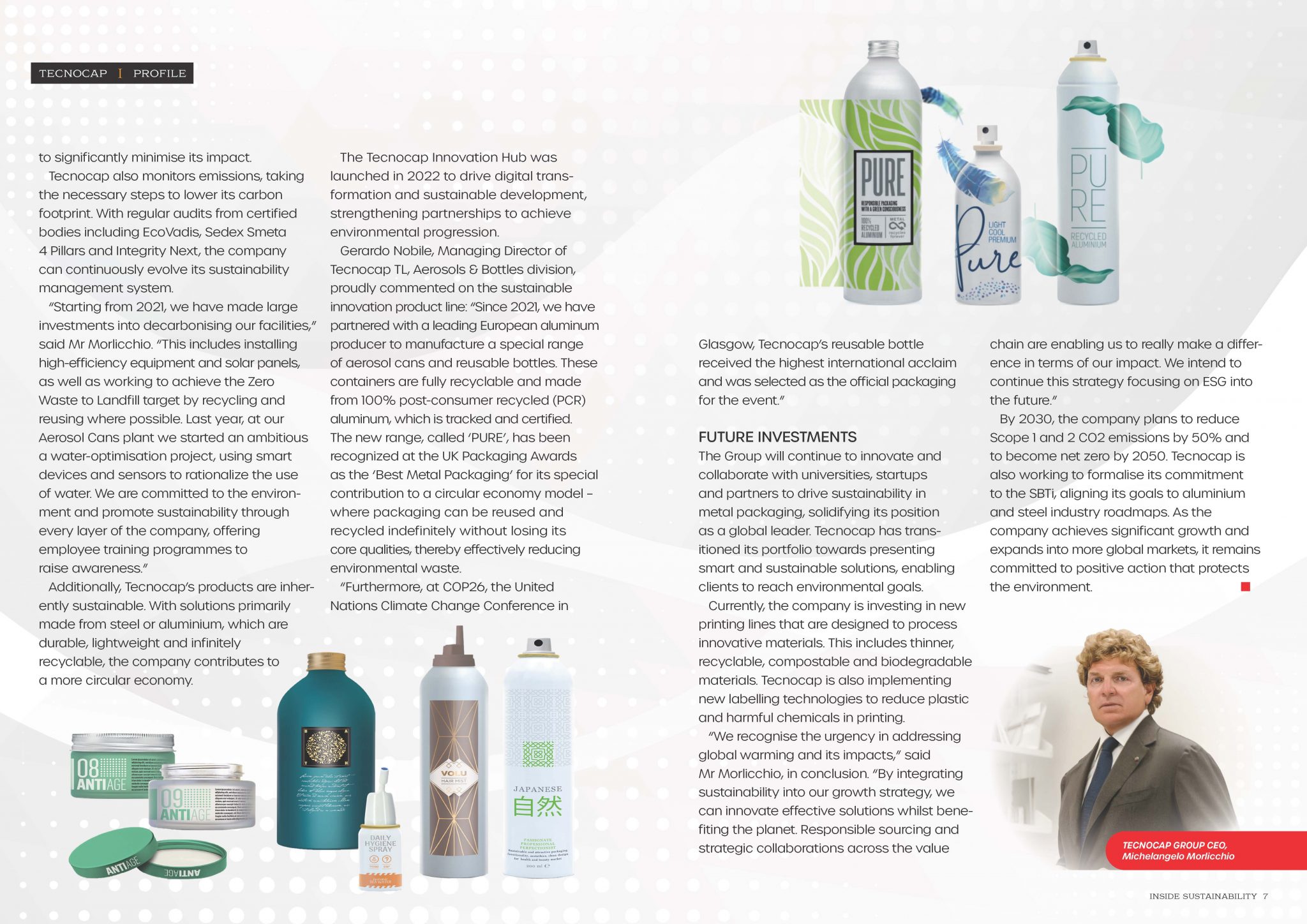 A Sustainable Future: Tecnocap’s Vision and Strategy - Tecnocap Closures